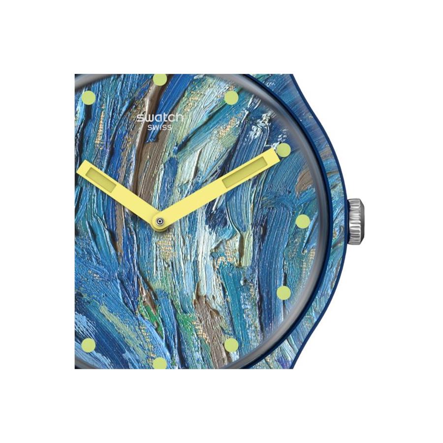 SUOZ335 Swatch The Starry Night by Vincent Van Gogh Kol Saati SUOZ335 ...