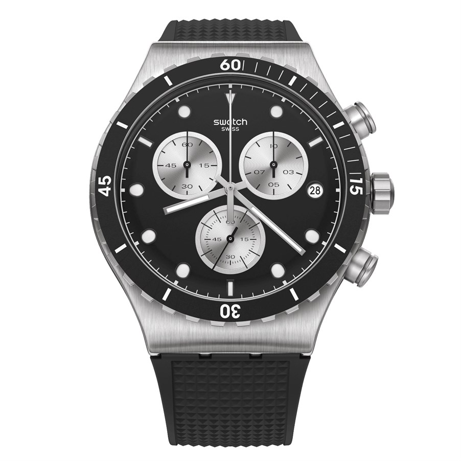 YVS487 Swatch Dark Irony Erkek Kol Saati YVS487 4 Taksit SWATCH YVS487 ...