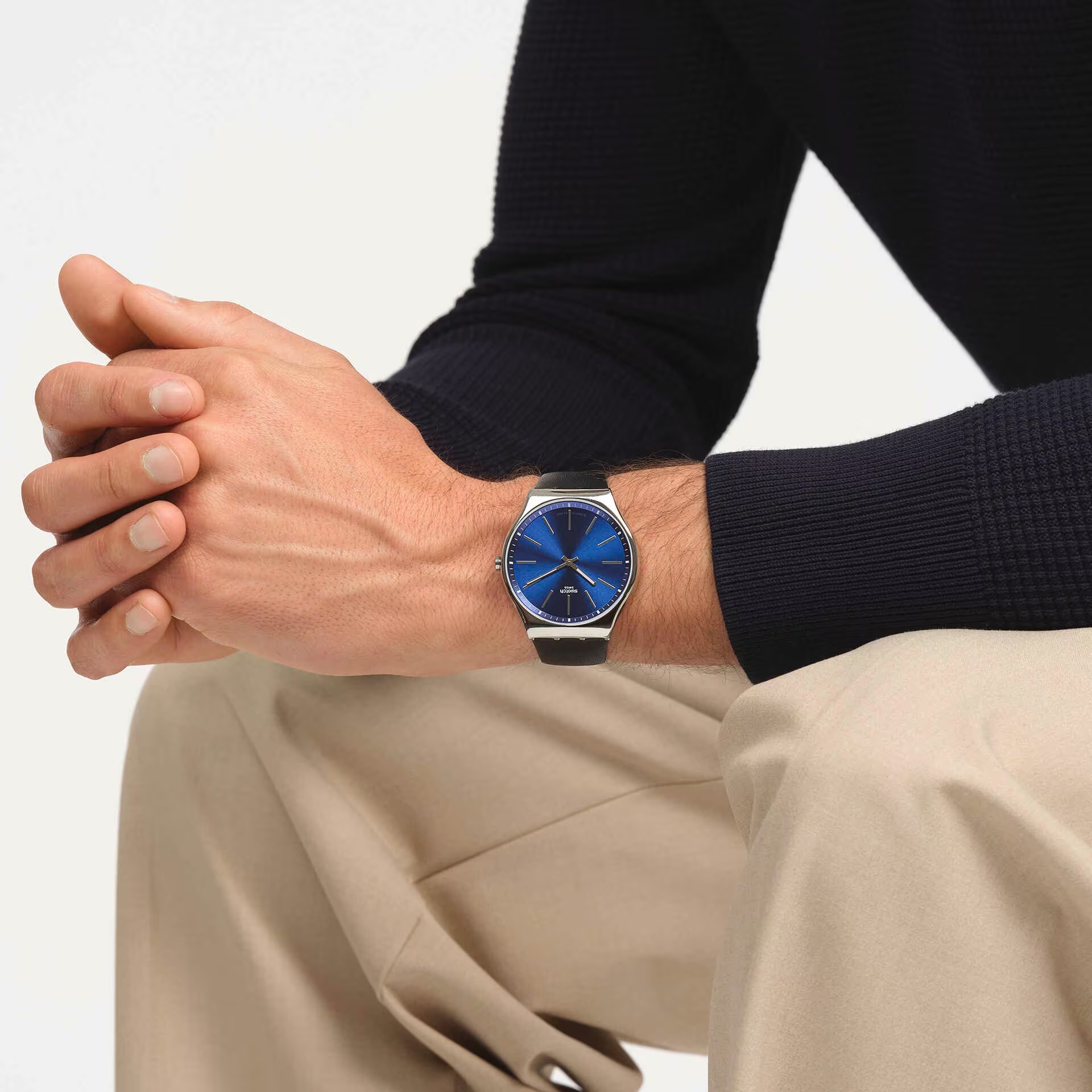 SS07S125 Swatch Formal Blue 42 Erkek Kol Saati SS07S125 Erkek Kol Saati ...