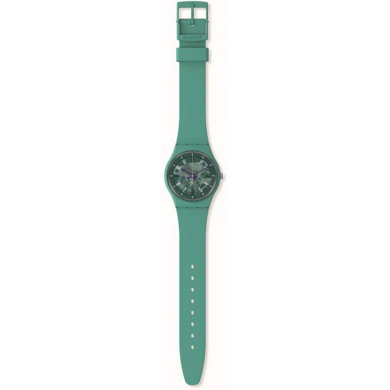 SO28G108 Swatch Photonic Turquois Bayan Kol Saati SO28G108 Bayan Kol ...
